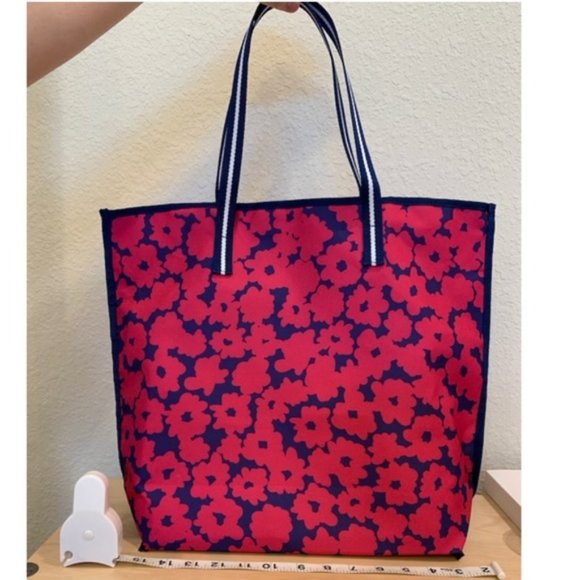 Estee Lauder | Bags | New Pretty Flower Pattern Large Tote | Poshmark
